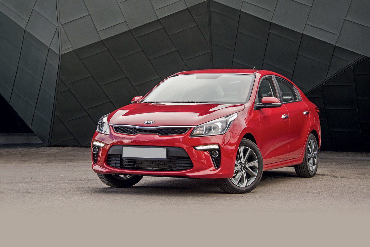 Решетка нижняя для Киа Рио 4, Решетка в передний бампер для Kia Rio ...