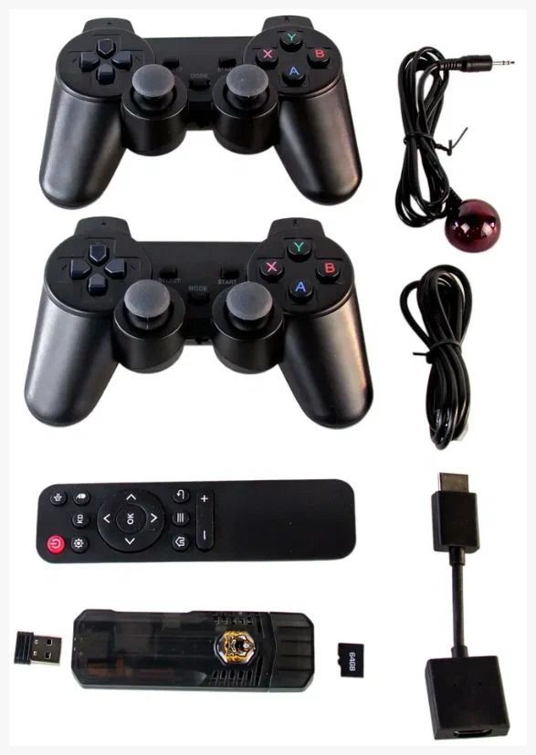 Игровая приставка и smart TV game box 2 в 1 /двойная система, поддерживает русскую систему ...