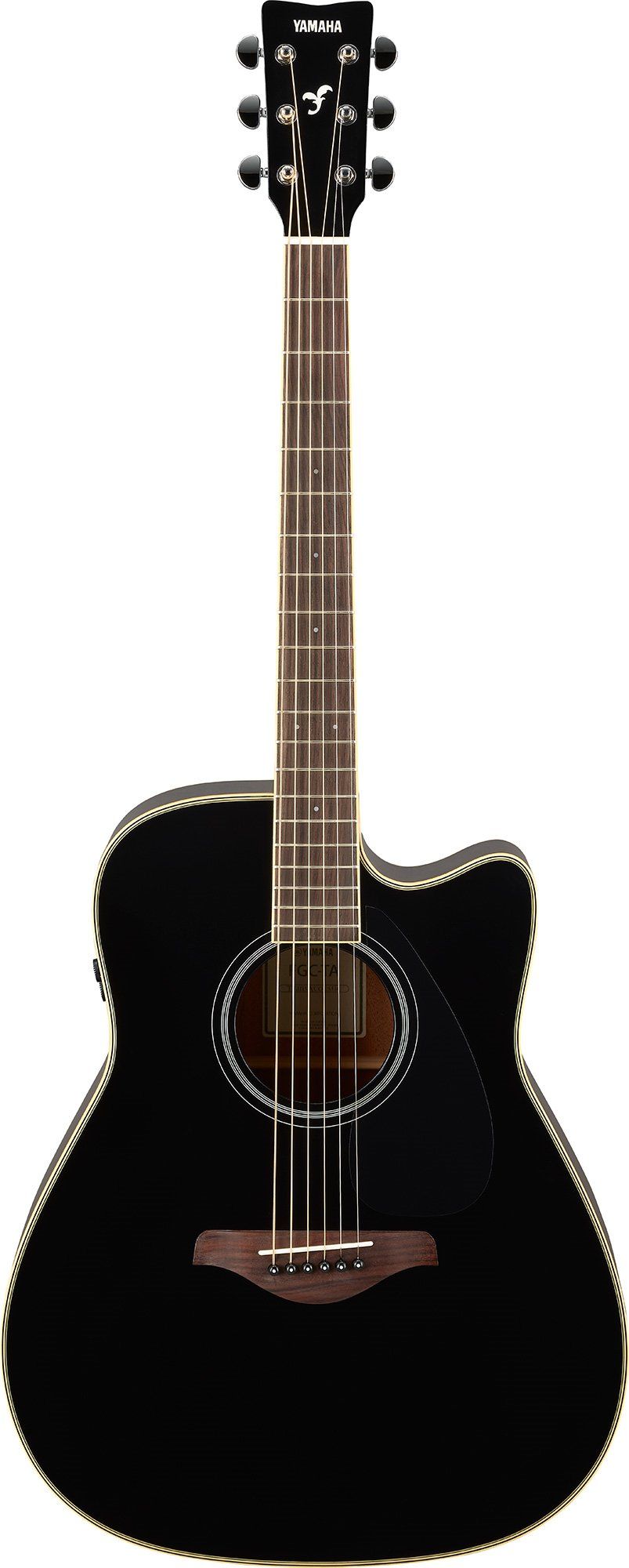 Yamaha FGC-TA BL Transacoustic Black Трансакустическая гитара купить на ...