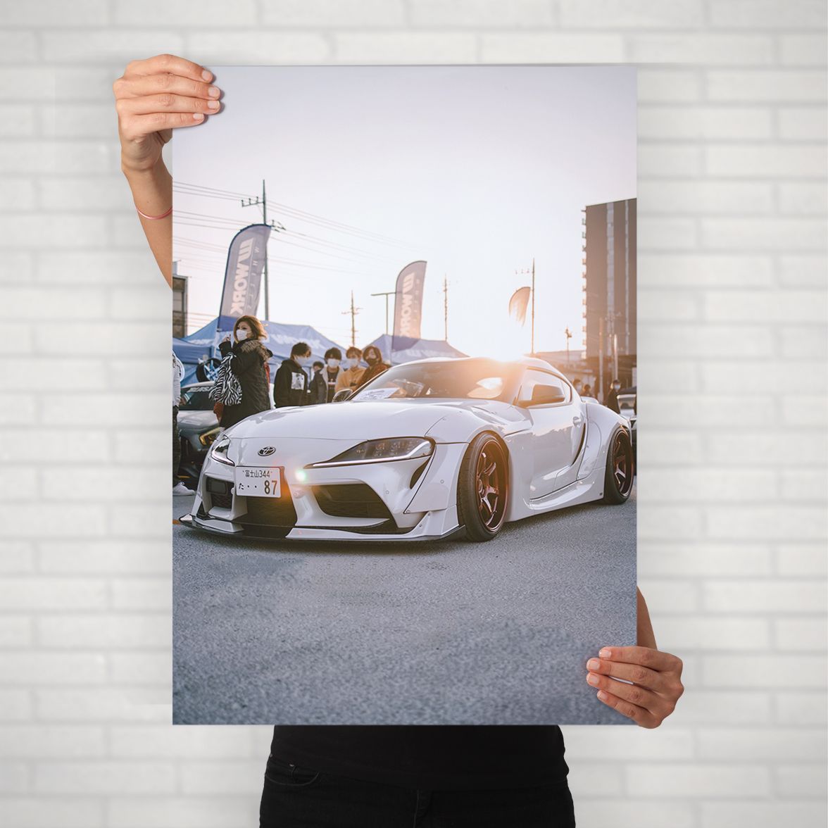 Постер HEAVEN POSTER Дороги, Транспорт Toyota Supra A90 8, 60 42 купить ...