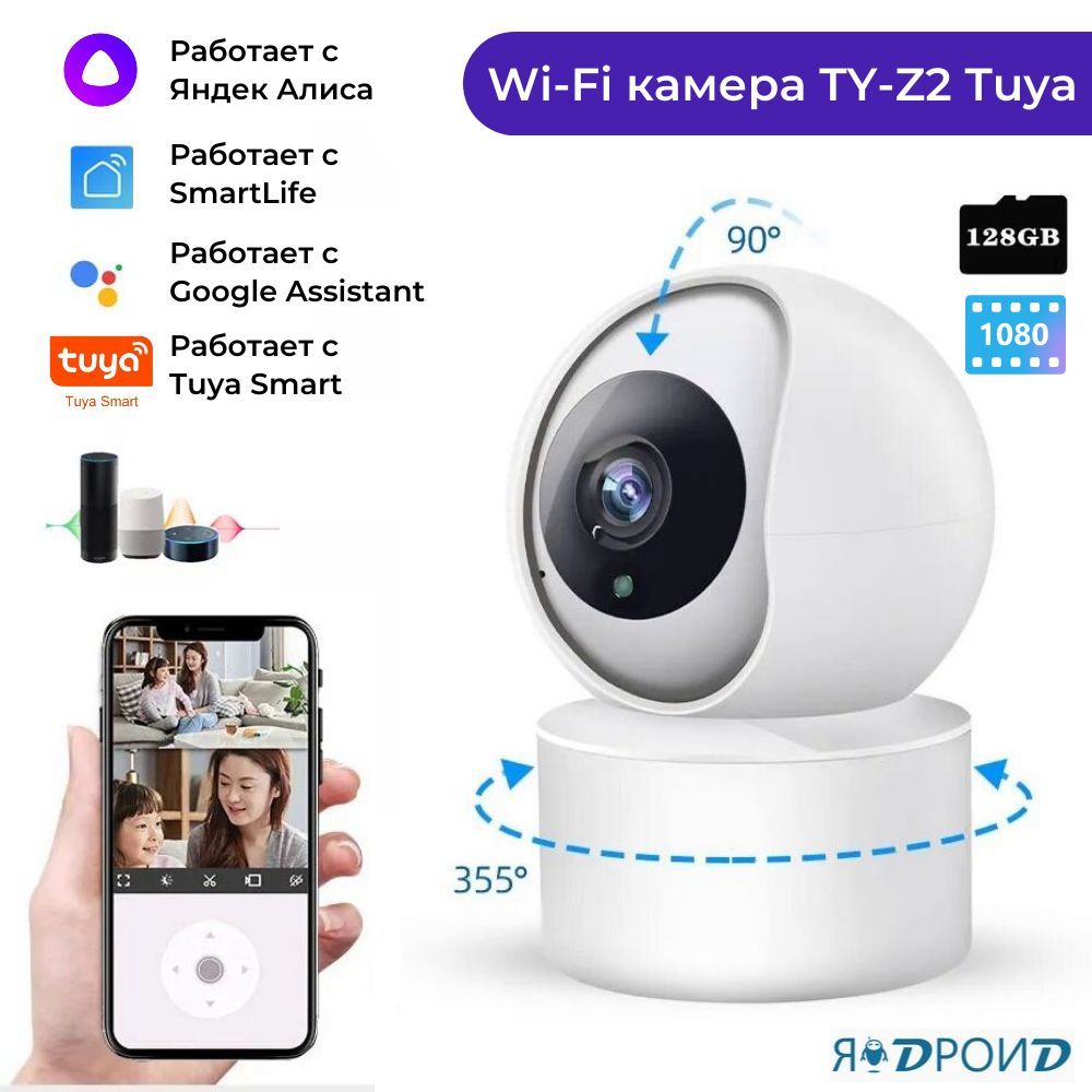 Камера видеонаблюдения Tuya TY-1080P-K3 1280×720 HD - купить по низким ...