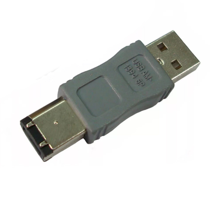 Переходник USB A "папа" - Fire Wire IEEE 1394 6P "папа" - купить с ...