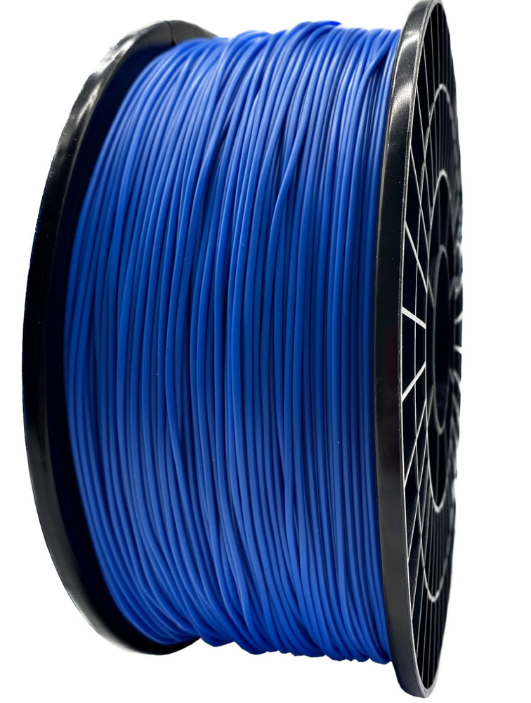 TPU пластик для 3D принтера (Синий). Вес - 1 кг, 1.75мм/75А - купить с ...
