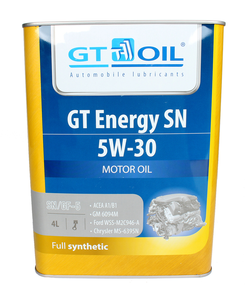 Масло моторное GT OIL 5W-30 Синтетическое - купить в интернет-магазине ...