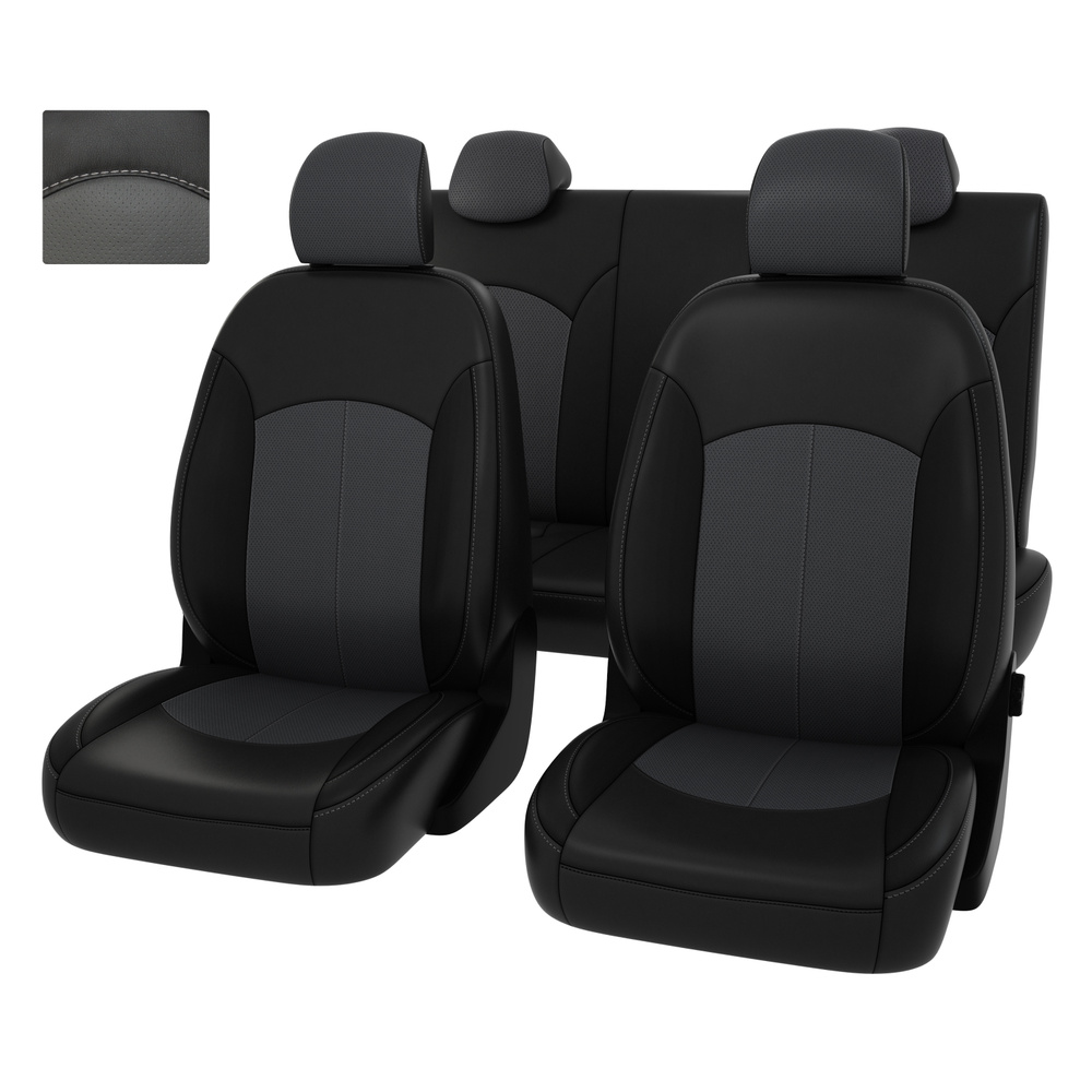 Чехлы в машину PSV для Hyundai Solaris II/Kia Rio IV 2017-> седан ...