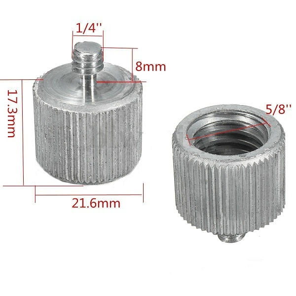 Купить Переходник адаптер на штатив 1/4-5/8 по низкой цене в интернет ...