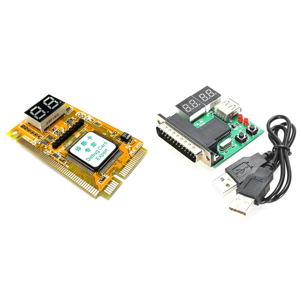 3 в 1 Debug Card Expert Mini PCI PCI-E LPC PC Диагностическая карта USB ...
