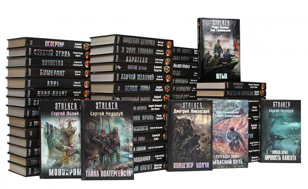 Серия "S.T.A.L.K.E.R." (комплект из 59 книг) - купить с доставкой по ...