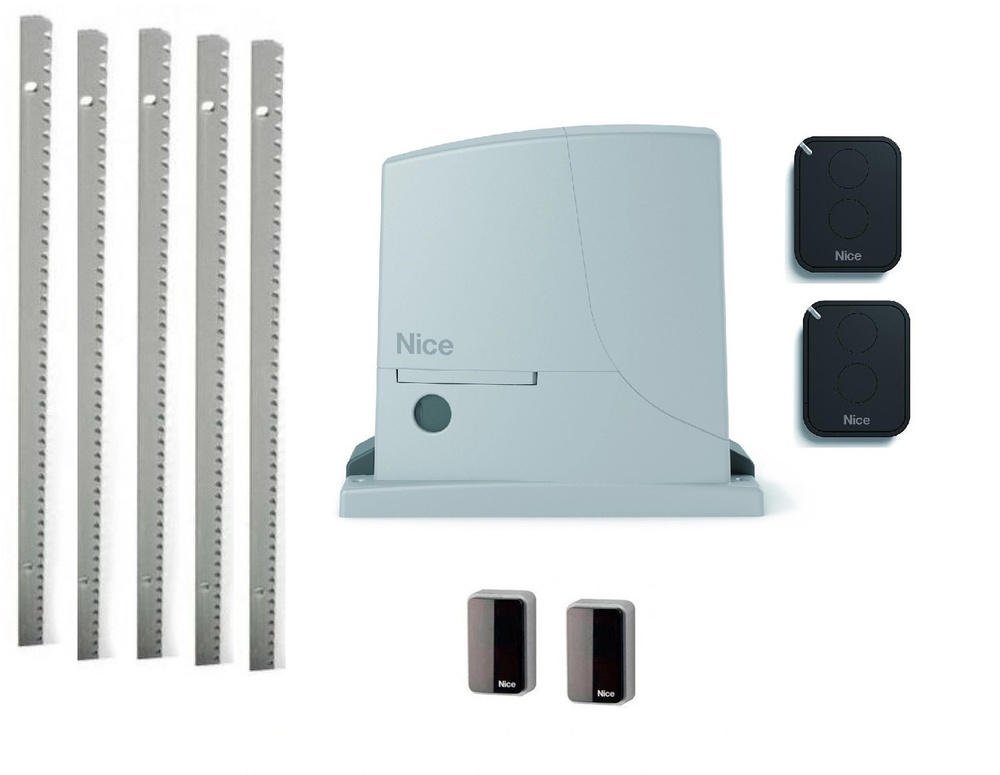 Nice ROX600(RO600)foto-5r автоматика для откатных ворот массой до 600 кг. (привод, 2 пульта ...