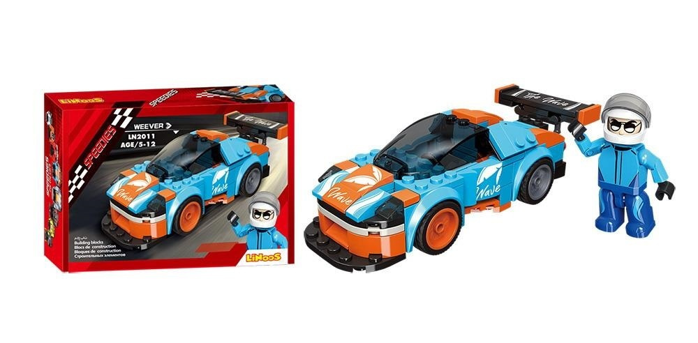 Конструктор Junfa Linoos Гоночная машина Морской дракон, 170 деталей WZ-B4738 - купить с ...