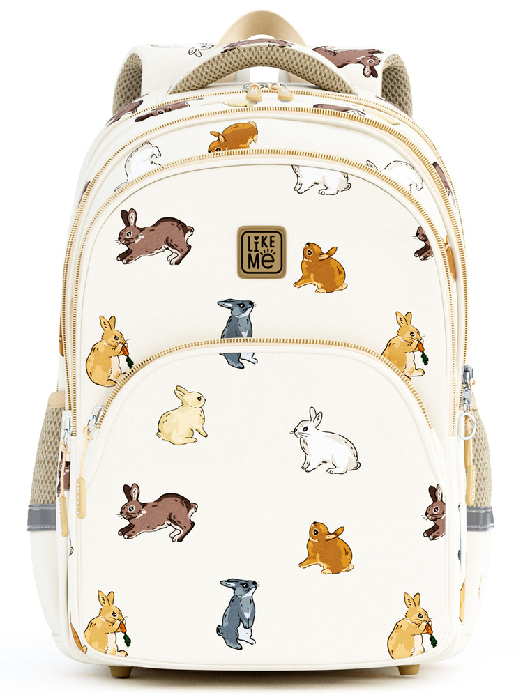 Рюкзак школьный Like Me School PLUS Кролики купить на OZON по низкой ...