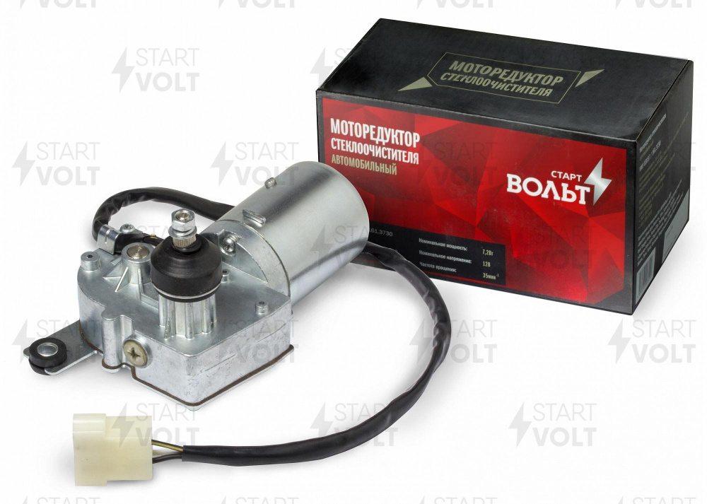 Двигатель Стеклоочистителя Заднего Стекла Ваз 2108, 2121 Startvolt - Startvolt арт. VWB0108 ...