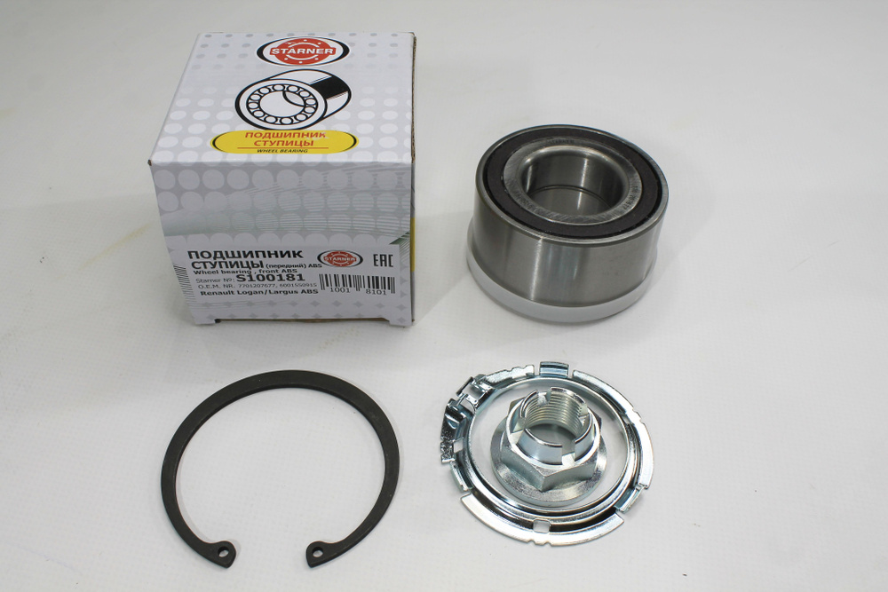 Подшипник передней ступицы STARNER S100181 RENAULT Logan. LADA Largus ...