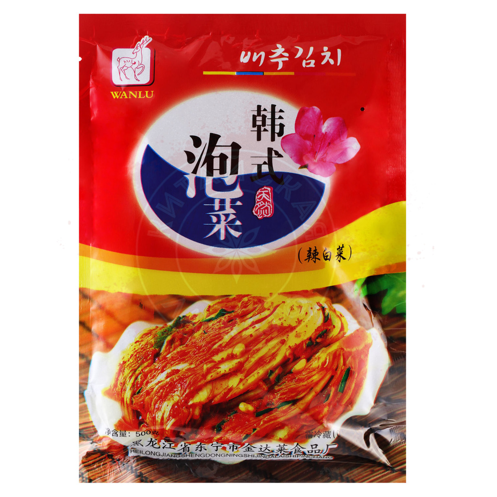 Китайская капуста Кимчи WANLU, 500 гр купить на OZON по низкой цене ...