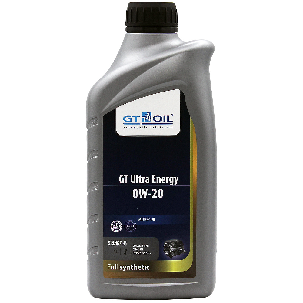 Масло моторное GT OIL 0W-20 Синтетическое 1 л 8809059408896 купить c ...