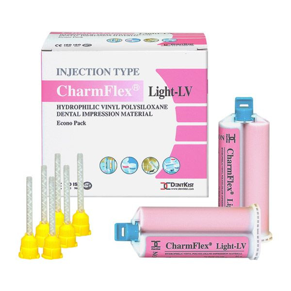ЧамФлекс Лайт CharmFlex Light-LV - А-силикон мягкий корригирующий слой (2*50мл ...