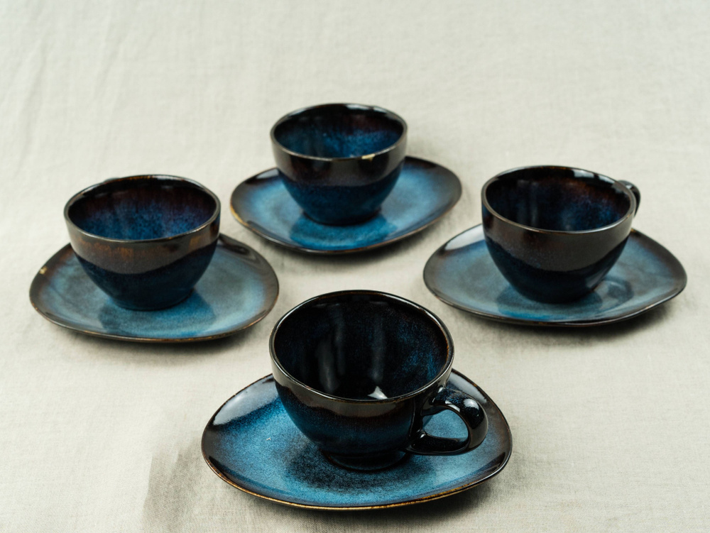 Чайная пара MIXOM, на 4 перс. - купить по выгодной цене в интернет-магазине OZON (1363617156)