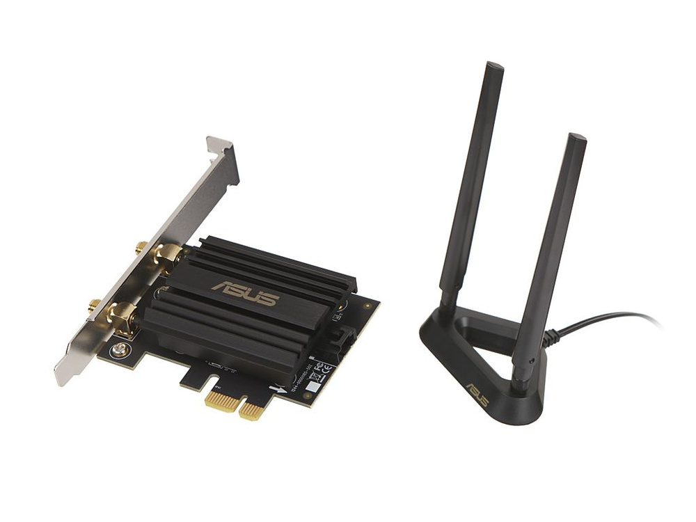 ASUS Wi-Fi-адаптер PCE-AX58BT - купить с доставкой по выгодным ценам в ...