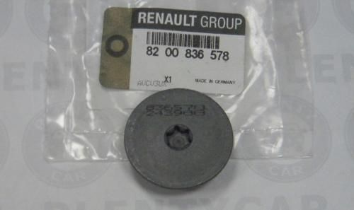 Заглушка болта шкива распредвала Renault 8200836578 - Rena арт ...