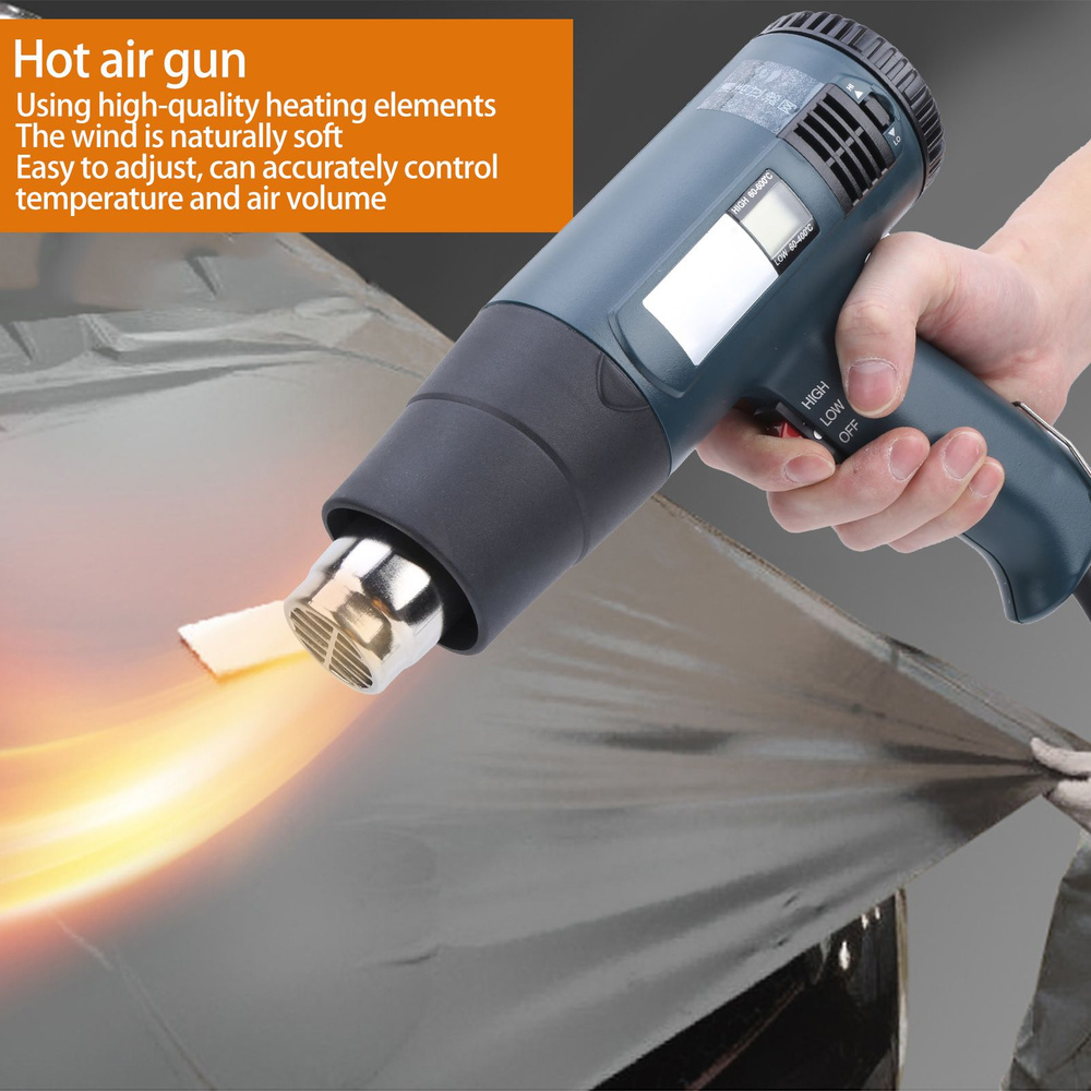 Gongjue GJ-9A20LCD Термофен, 2000W с регулировкой температуры ...