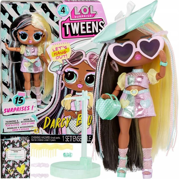 L.O.L. SURPRISE - кукла LOL Tweens Darcy Blush серия 4, 588740 - купить ...