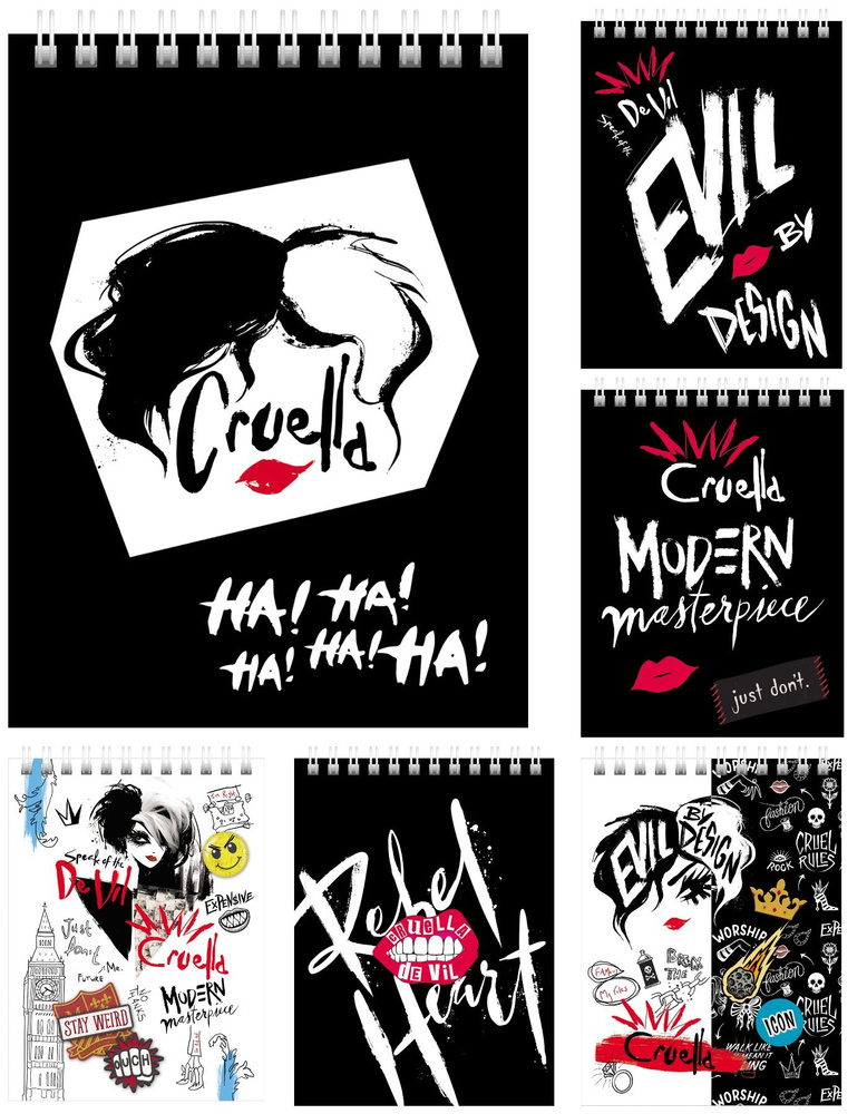 Набор блокнотов Hatber 40 листов, формата А6, в клетку, 65 г/кв. м, на гребне, ультрафиолетовый ...