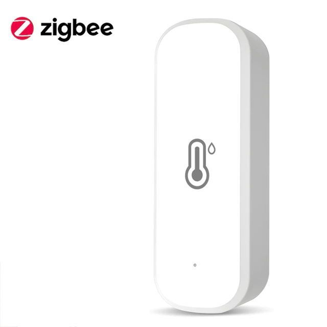Умный Zigbee датчик температуры и влажности Tuya Smart Life, автономный ...