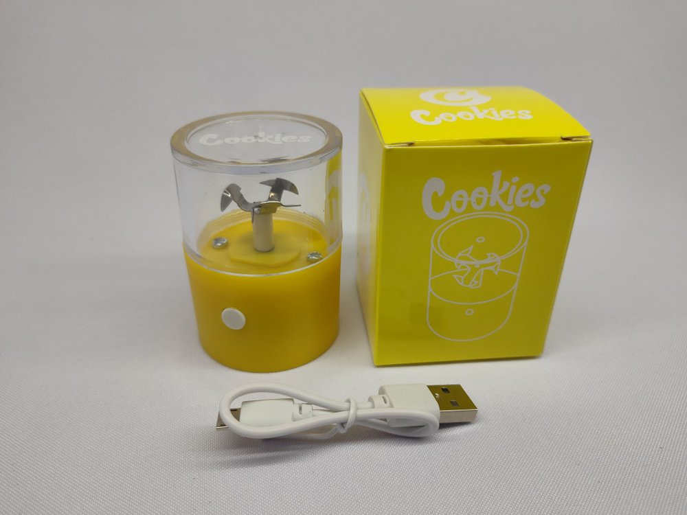 Гриндер электрический Cookies USB Желтый - купить с доставкой по выгодным ценам в интернет ...