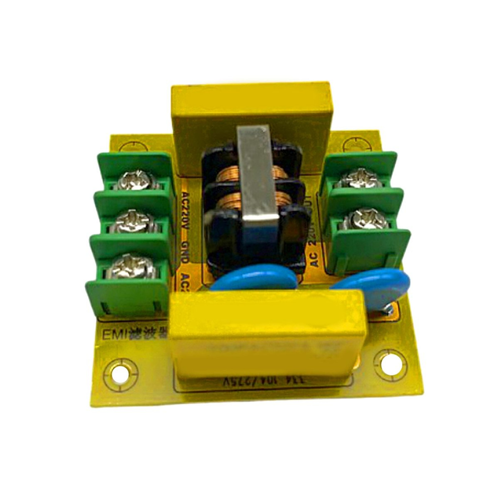 EMI Filter 2A 10MH EMI Высокочастотный модуль фильтра EMI Power Filter ...