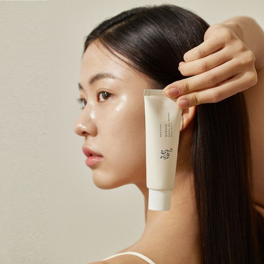 Солнцезащитный крем для лица с пробиотиками корейский Beauty of Joseon ...