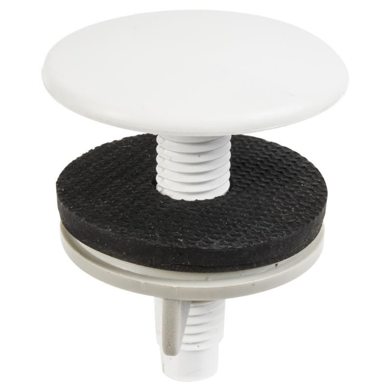 Заглушка на умывальник MasterProf 50 мм, белая ИС.130497 - купить по низкой цене в интернет ...