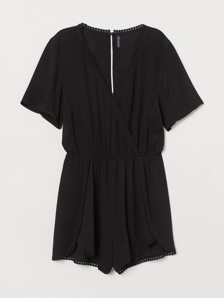 Комбинезон женский H&M, цвет: черный (черный). 0727611004. Размер 36 ...