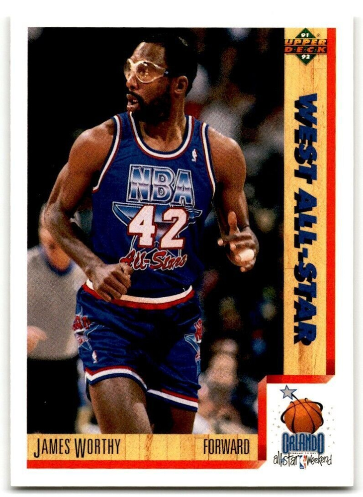 1992 Коллекционная баскетбольная карточка №473 James Worthy - купить с ...