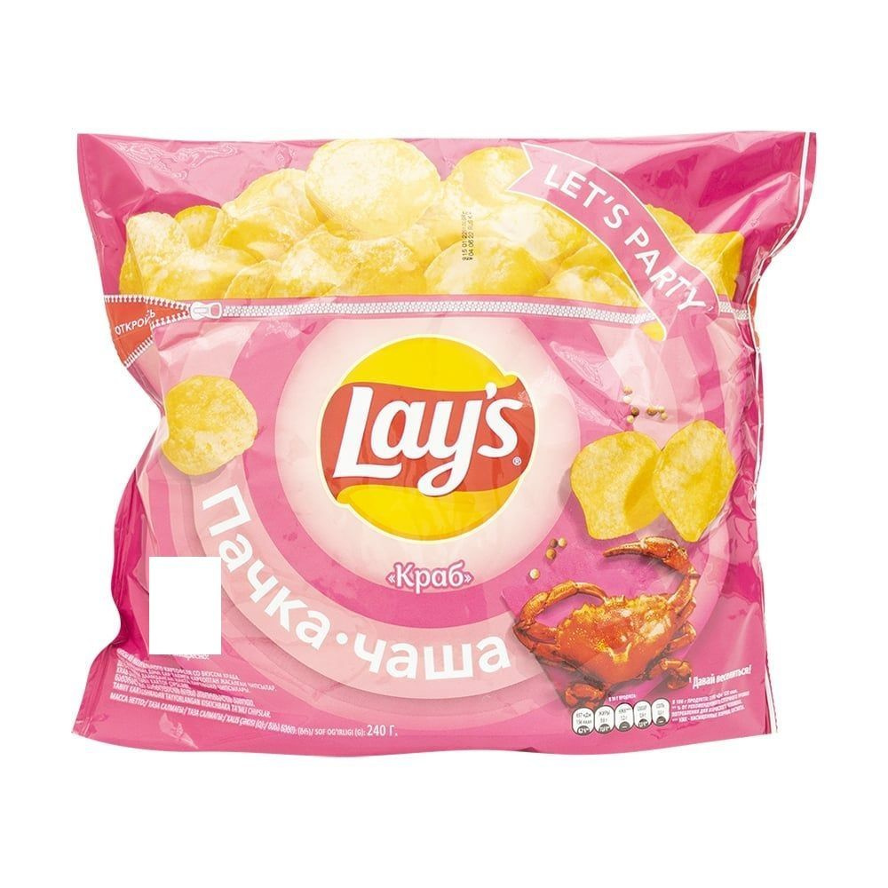 Картофельные чипсы, Lay's, 240 г купить на OZON по низкой цене (1407102715)