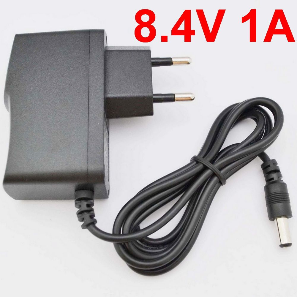 AC DC 4.2V 7.2V 8.4V 12.6V 16.8V 1A 1000mA Литий - ионное зарядное устройство Адаптер питания 1S ...