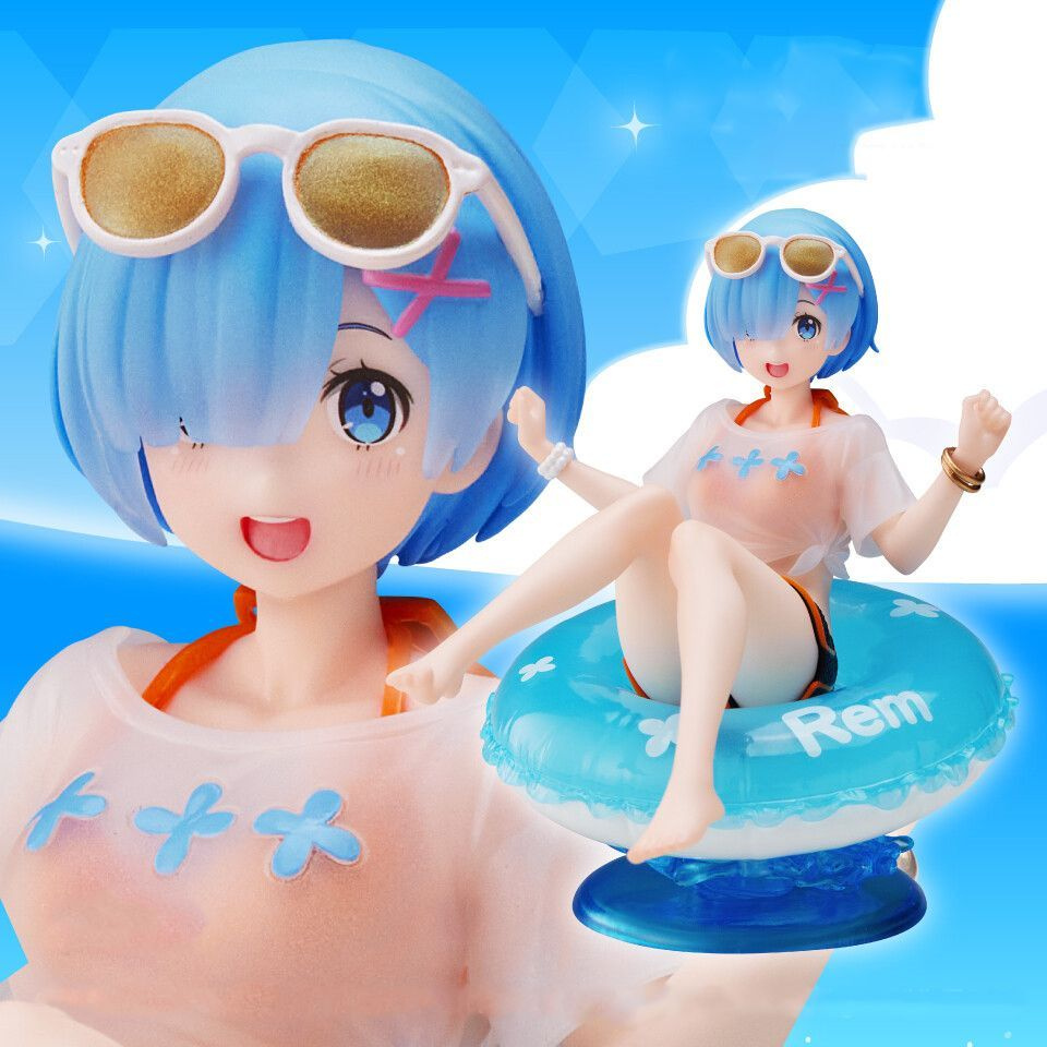 Аниме фигурка Re:Zero Rem Aqua Float Girls 10см - купить с доставкой по выгодным ценам в ...