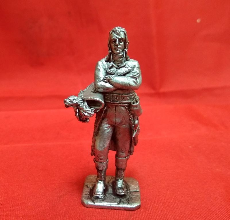 Коллекционная оловянная миниатюра, солдатик в масштабе 54мм( 1/32 ...