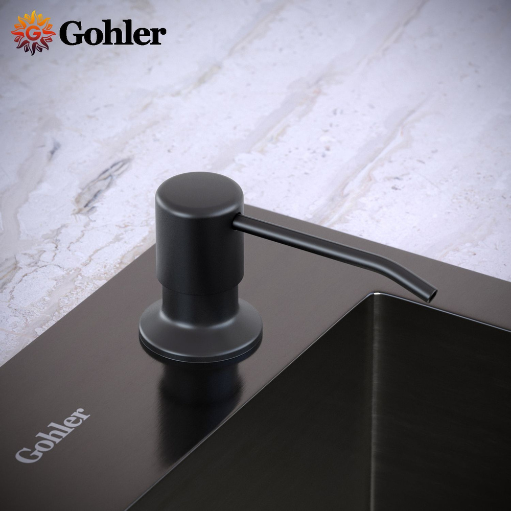 Дозатор для жидкого мыла и моющего средства на кухню встраиваемый ...