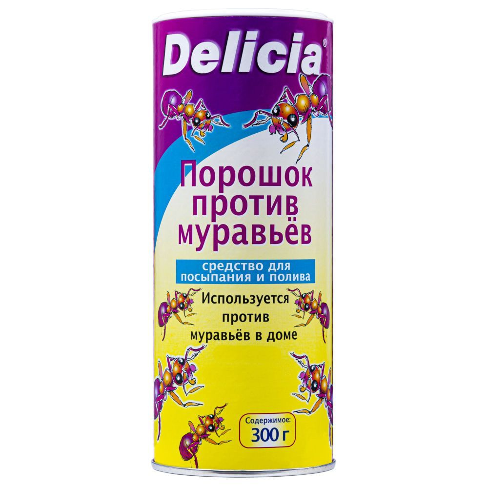 Delicia (Делиция) порошок от муравьев, 300 г - купить с доставкой по ...