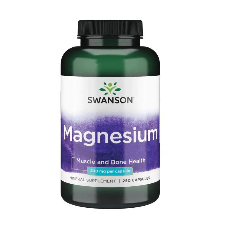 Swanson Magnesium 200 мг 250 капс - купить с доставкой по выгодным ...