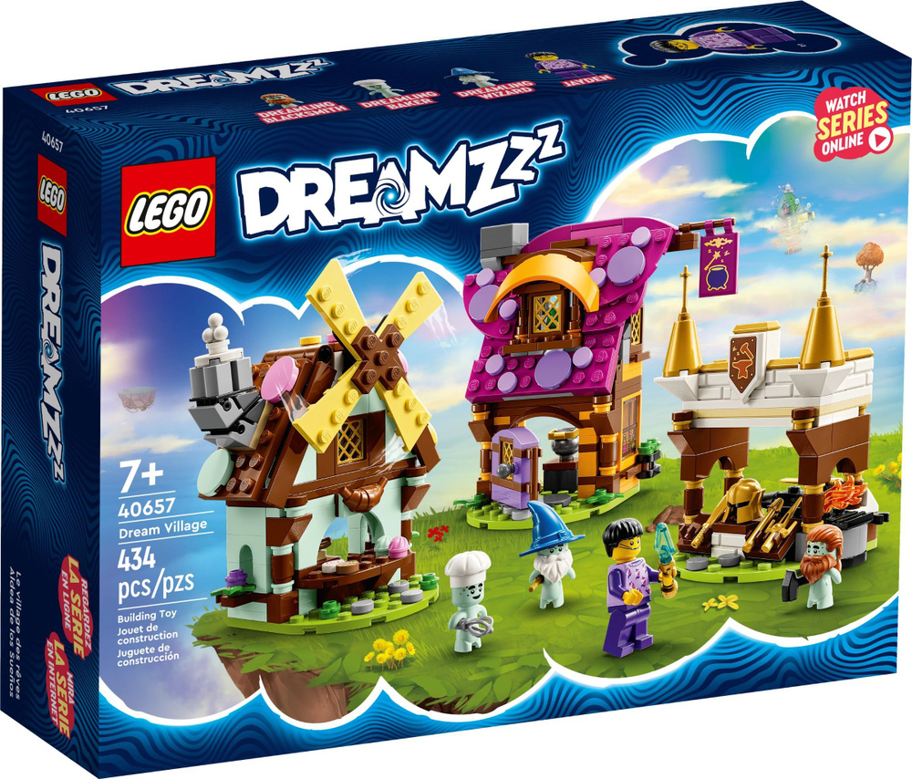 Лего DREAMZzz серия, LEGO Конструктор, лего 40657 Деревня мечты ...