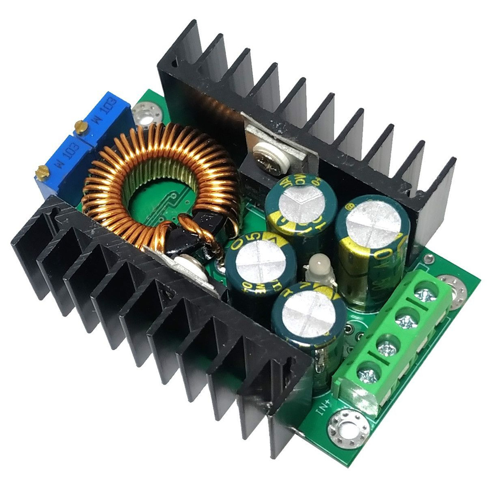 XL4016 Step-down DC-DC 5-40V to 1.2-35V 9A, Понижающий DC-DC ...