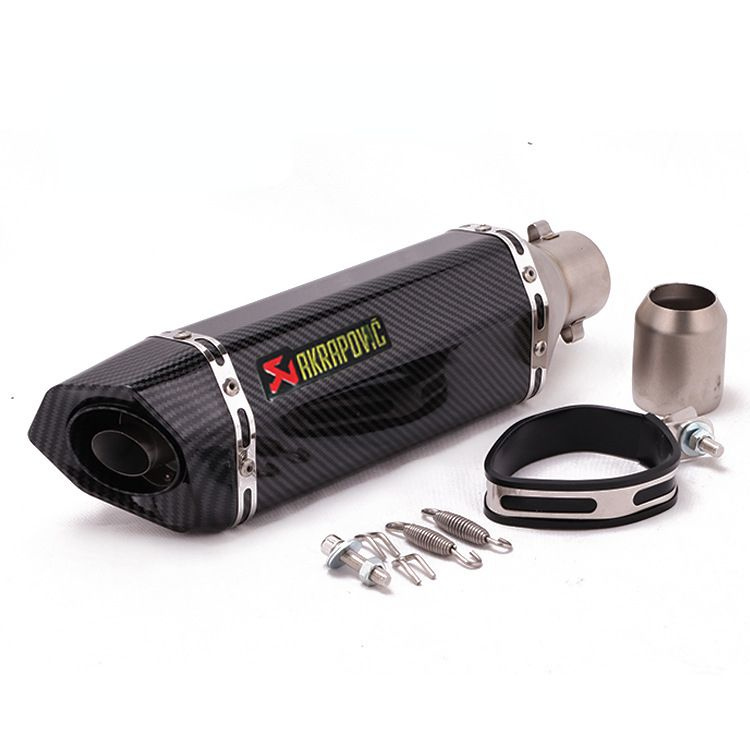 Глушитель Akrapovic универсальный для мотоцикла, для квадроцикла 370мм ...