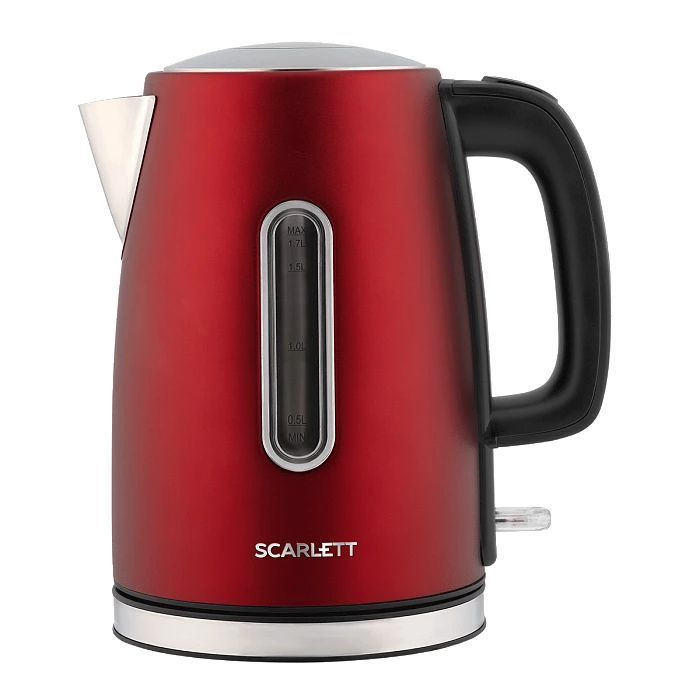 Купить электрический чайник Scarlett SC-EK21S83, Металл по низкой цене ...