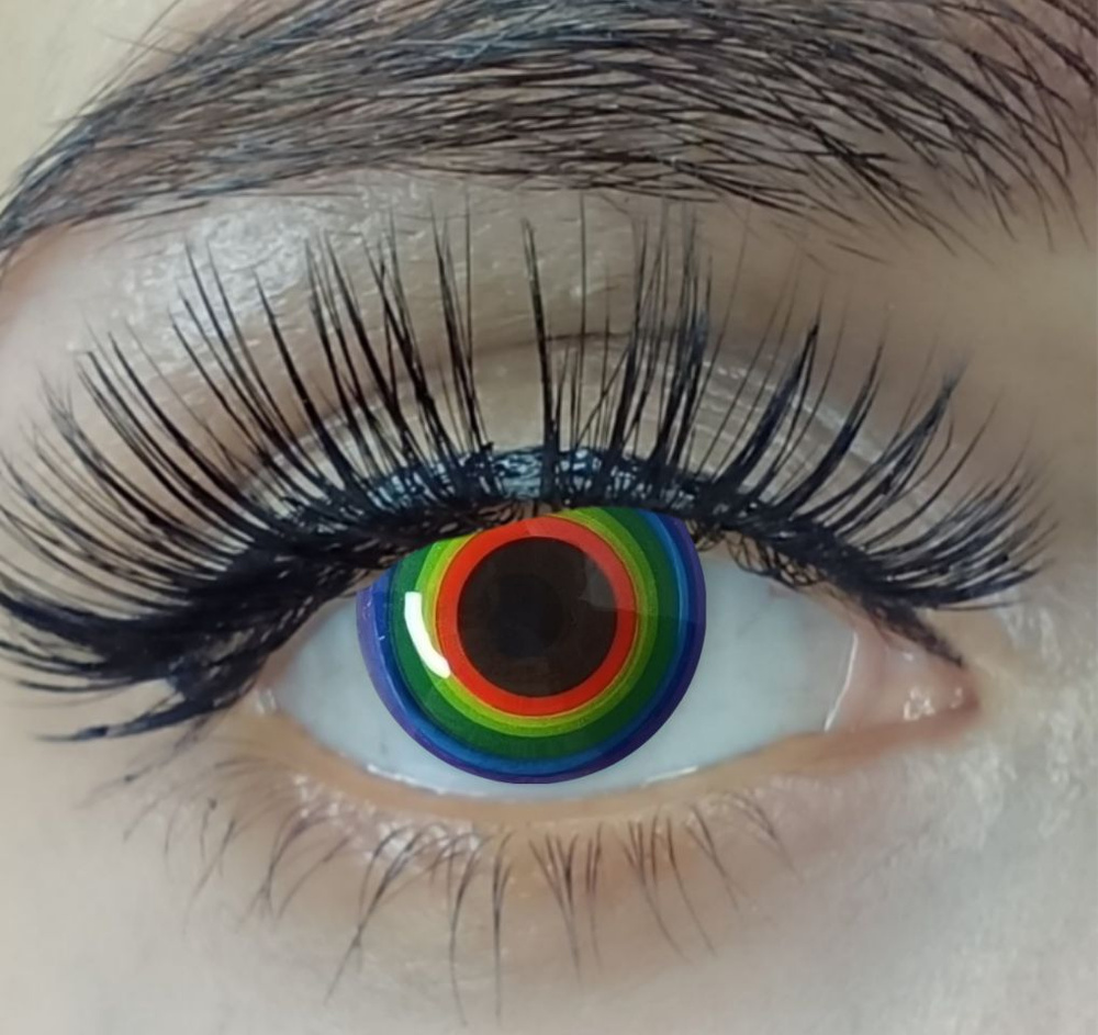 Valkyrie Colored lenses Цветные контактные линзы Линзы яркие, цветные ...