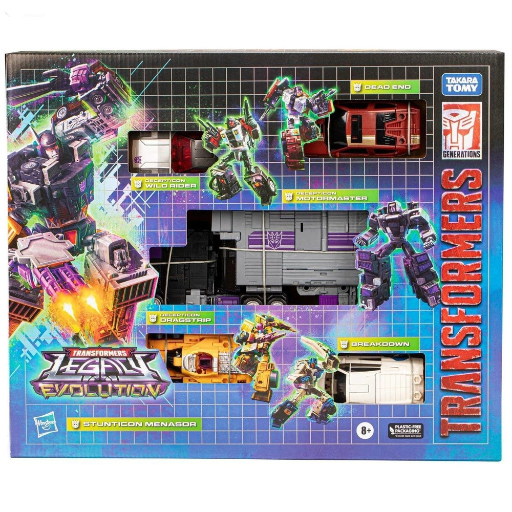 Трансформеры игрушки Hasbro Legacy Evolution Stunticon Menasor ...