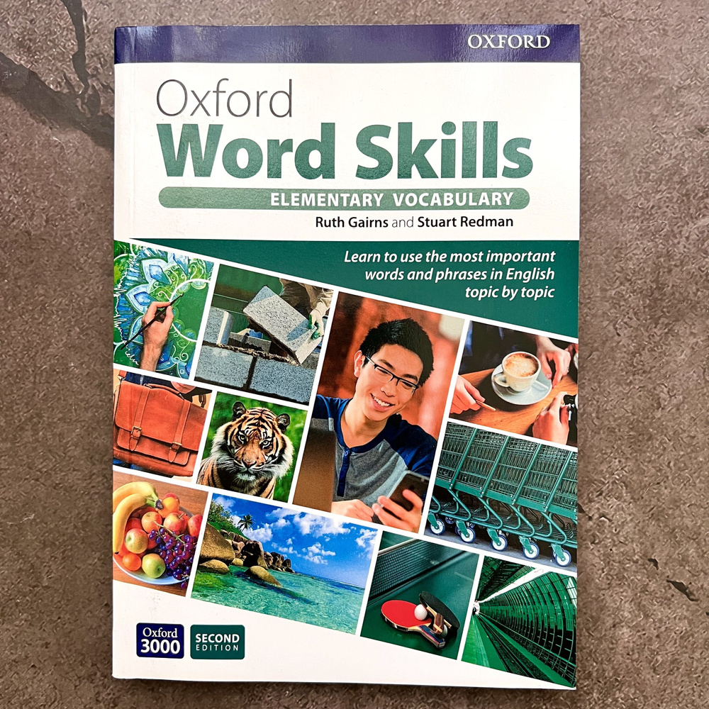 Oxford Word Skills elementary 2nd edition A4 большой формат | Gairns ...