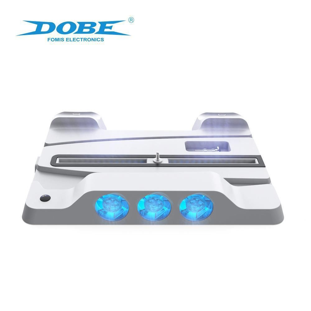 Охлаждающая Многофункциональная Подставка PS5 белая Док - Станция DOBE ...