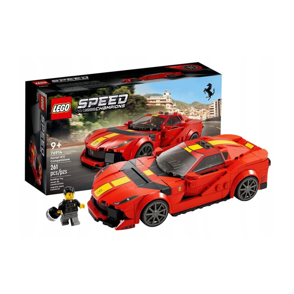 76914 Конструктор LEGO, серии "Speed Champions", 76914 Ferrari 812 ...