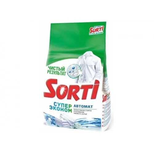 Sorti Стиральный порошок Супер Эконом, 1500 гр - купить с доставкой по ...